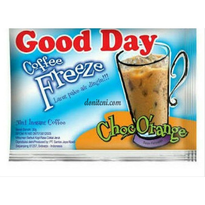 Good Day Freeze Choc Orange [220gr]